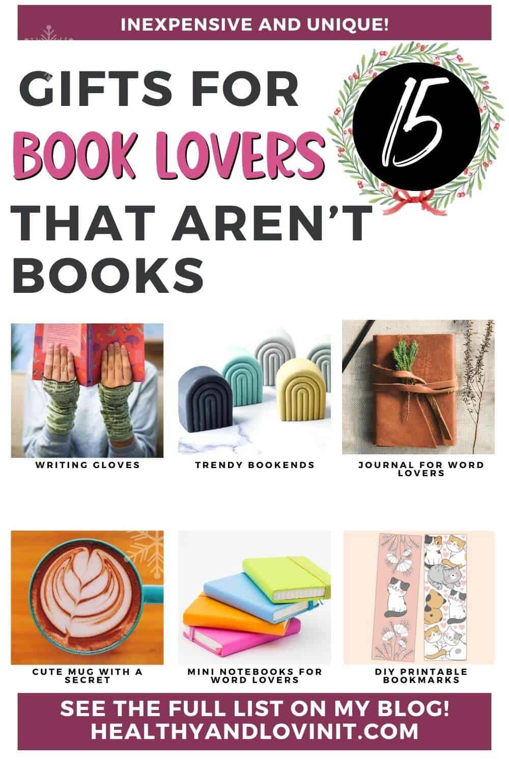 Unique and Inexpensive Gifts for Book Lovers and Word Lovers